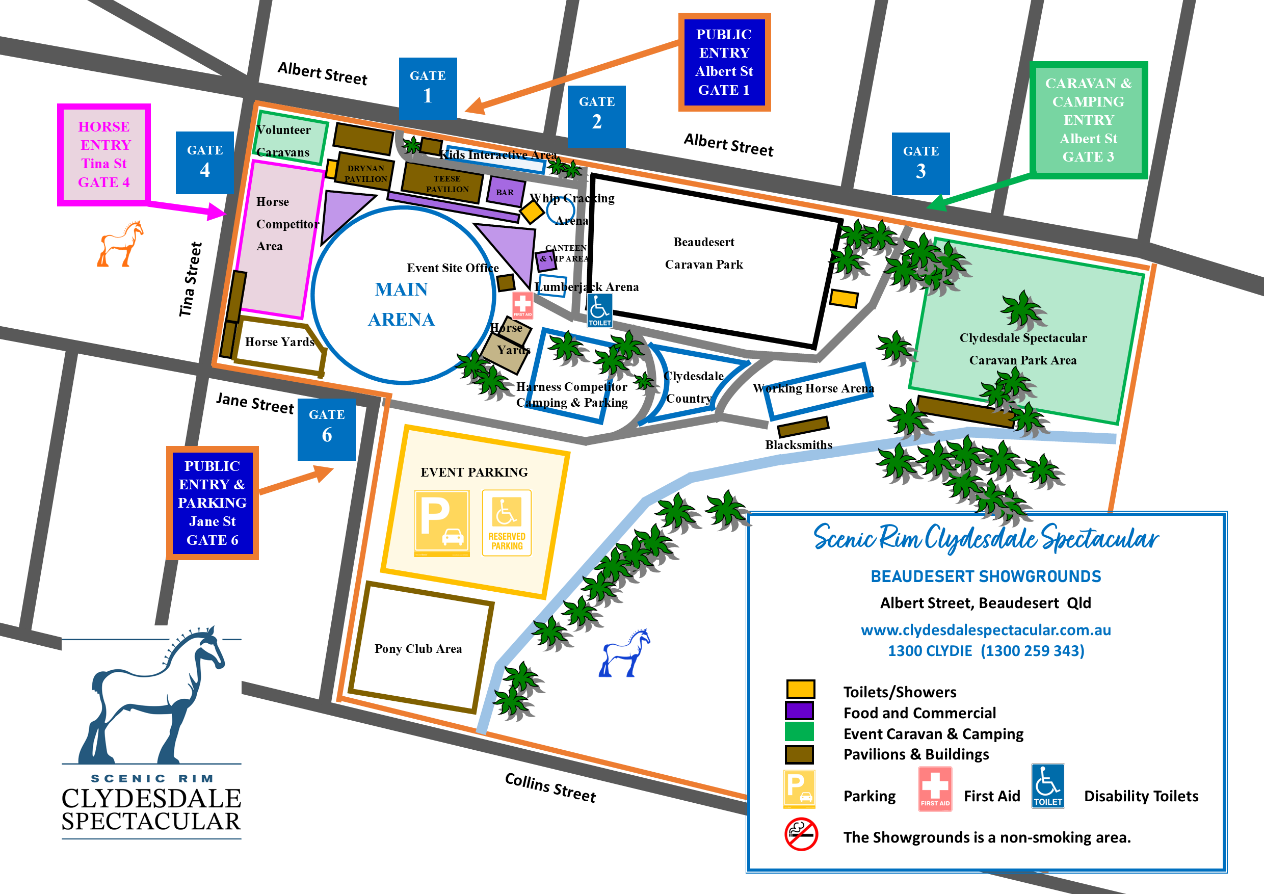 Maps - Clydesdale Spectacular